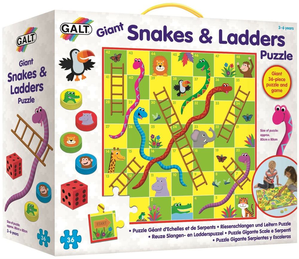 GALT Giant Snakes and Ladders – Kiddietot