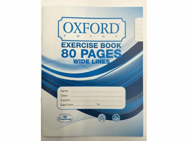 OXFORD Copybook - 80 pages wide lines – Kiddietot