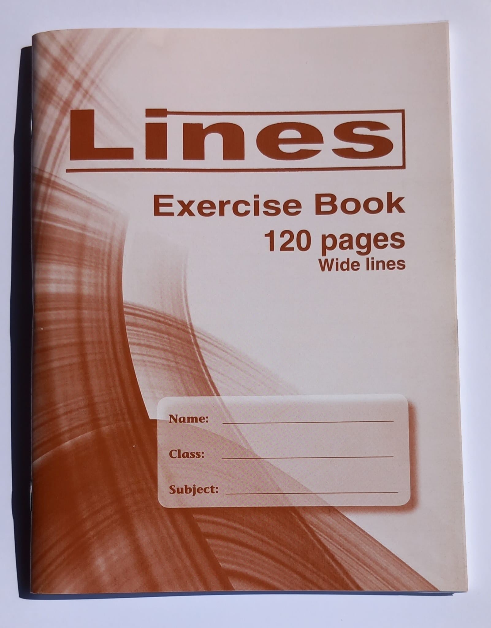 Copybook - Lines Collection 120 pages wide lines – Kiddietot
