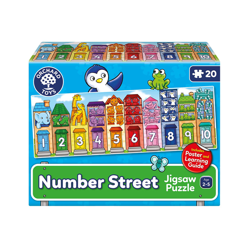 Number Street Jigsaw - Orchard Toys – Kiddietot