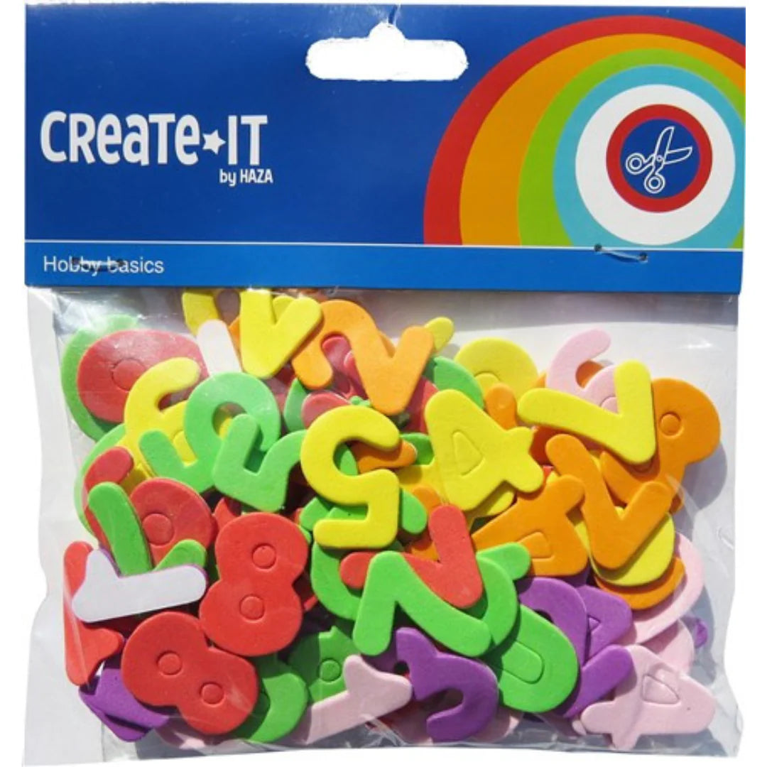 Create-it Adhesive Foam Numbers – Kiddietot