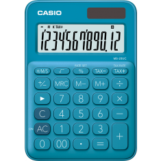 CASIO calculator - 12digits - Solar Blue – Kiddietot