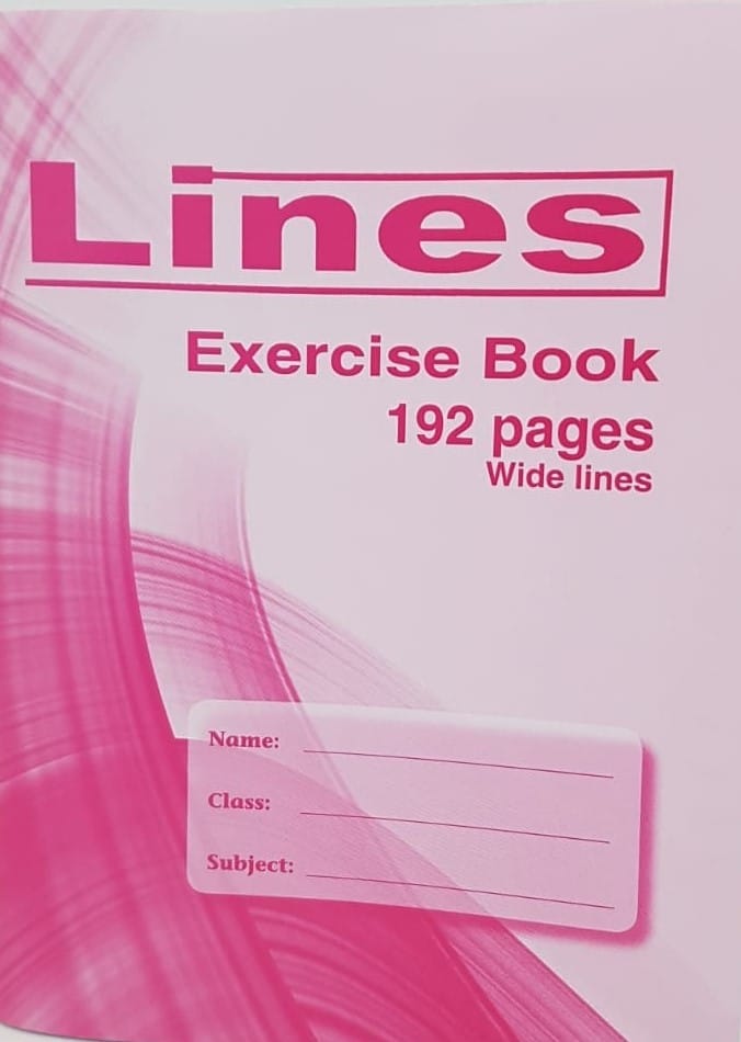 Copybook - Lines Collection 192 pages wide lines – Kiddietot