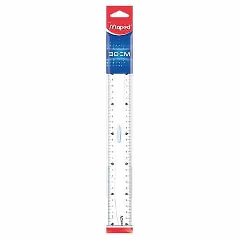 Maped Ruler 30cm with grip – Kiddietot