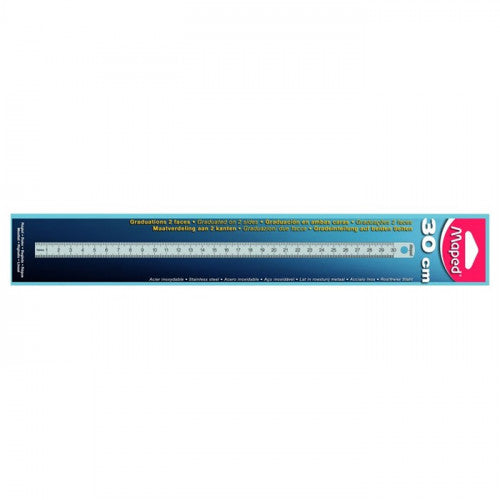 Maped Metal Ruler 30cm – Kiddietot