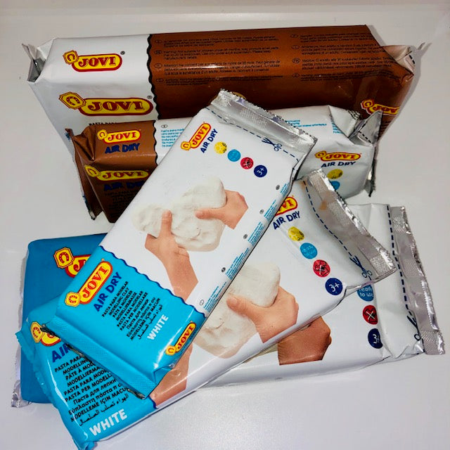 Jovi Air Dry Modelling Clay White 1kg