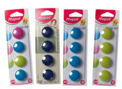 Maped Circle Magnets 27mm – Kiddietot